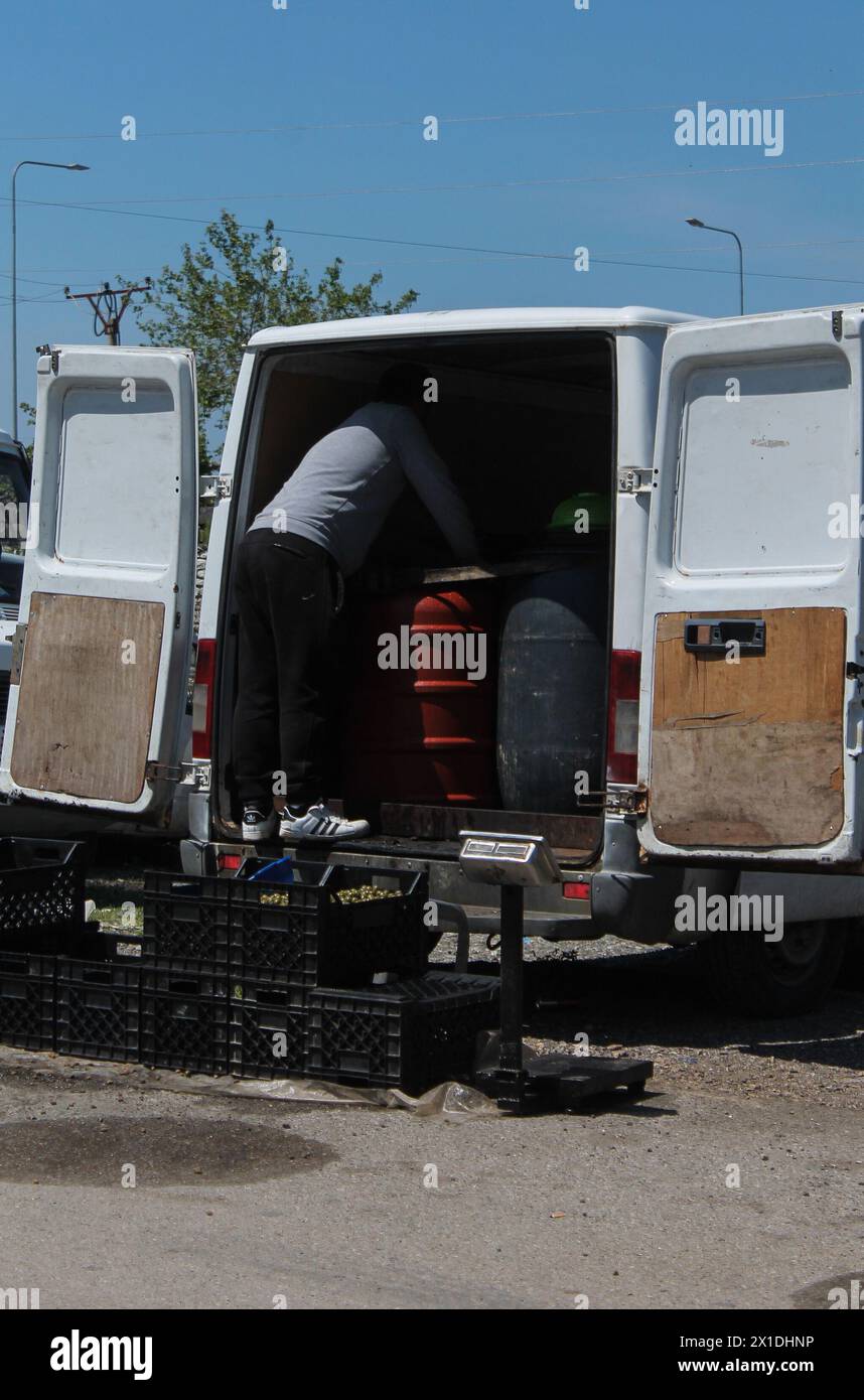 Milot market of Albania in the North Stock Photo - Alamy