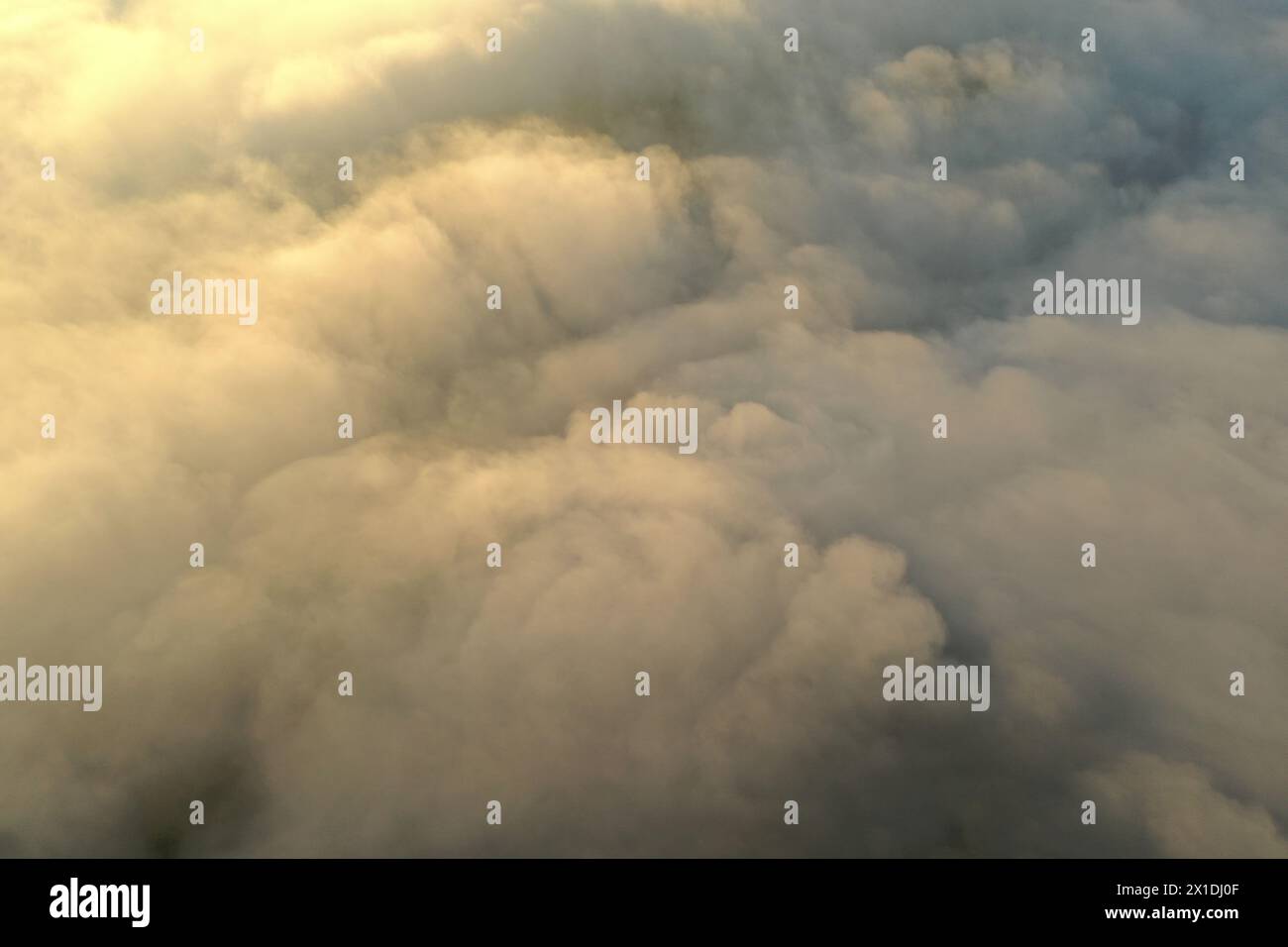 Aerial view mist thick fog hi-res stock photography and images - Alamy