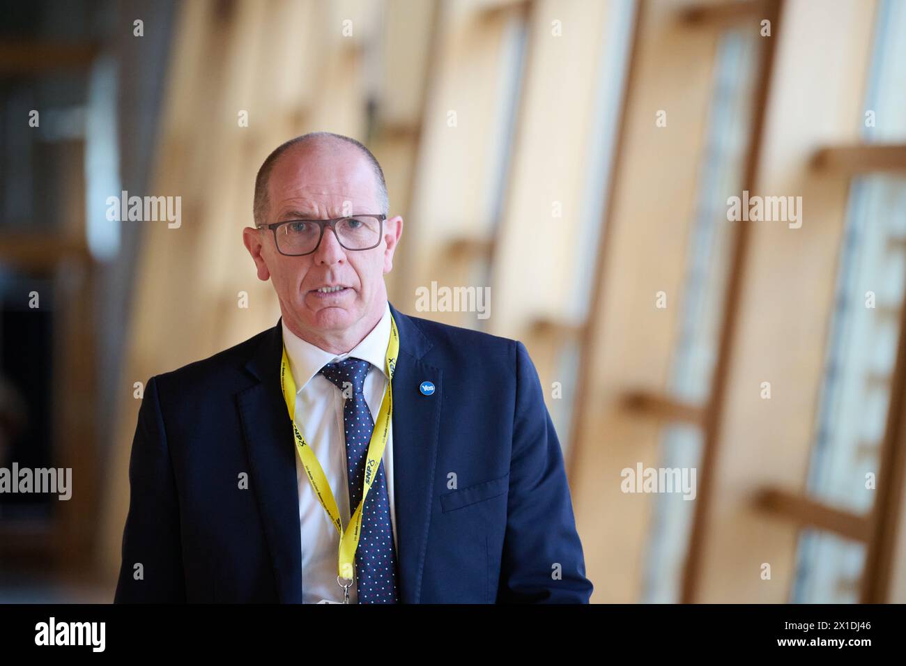 Edinburgh Scotland, UK 16 April 2024. Minister for Agriculture and ...