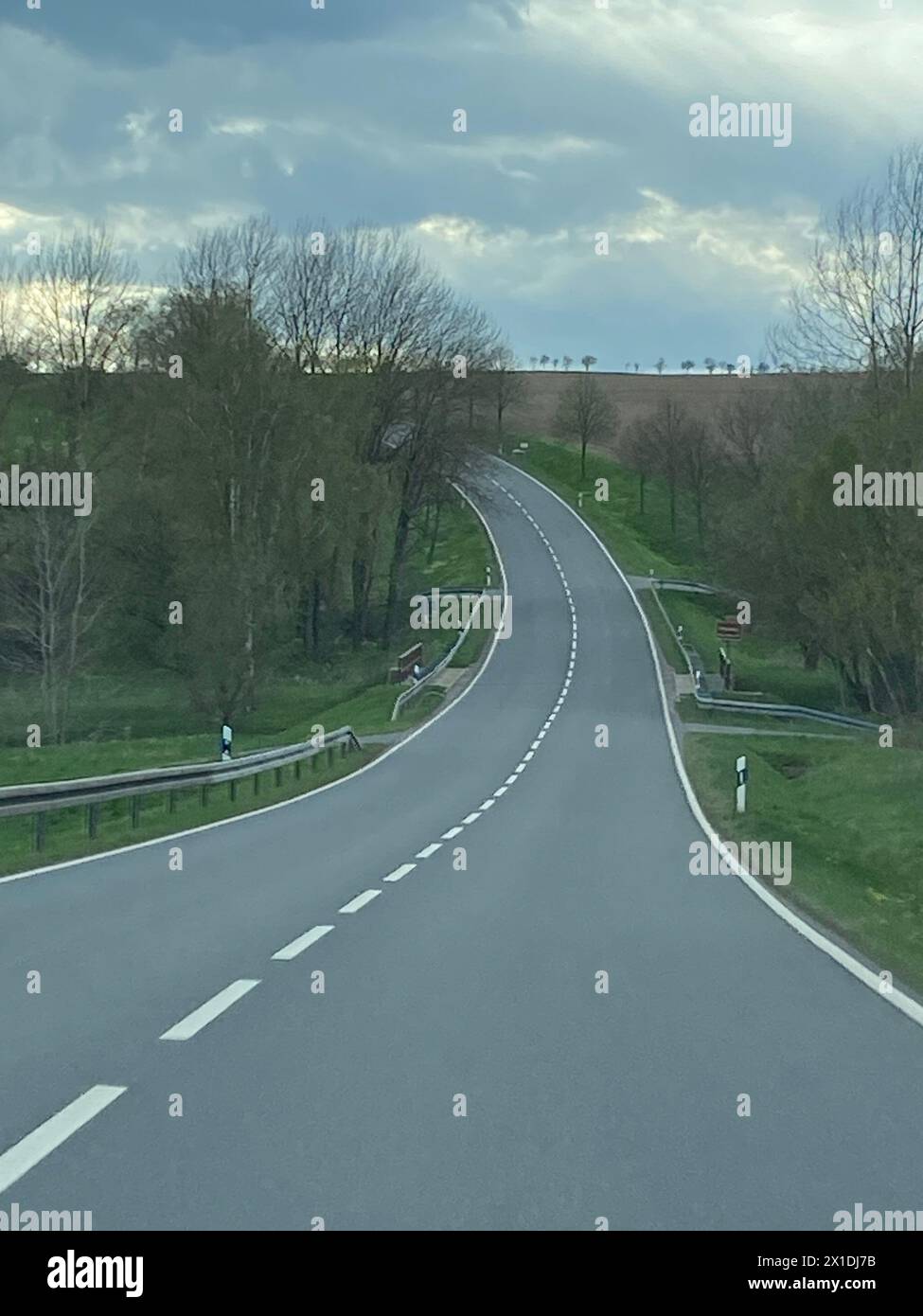 Road in germany Stock Photo - Alamy