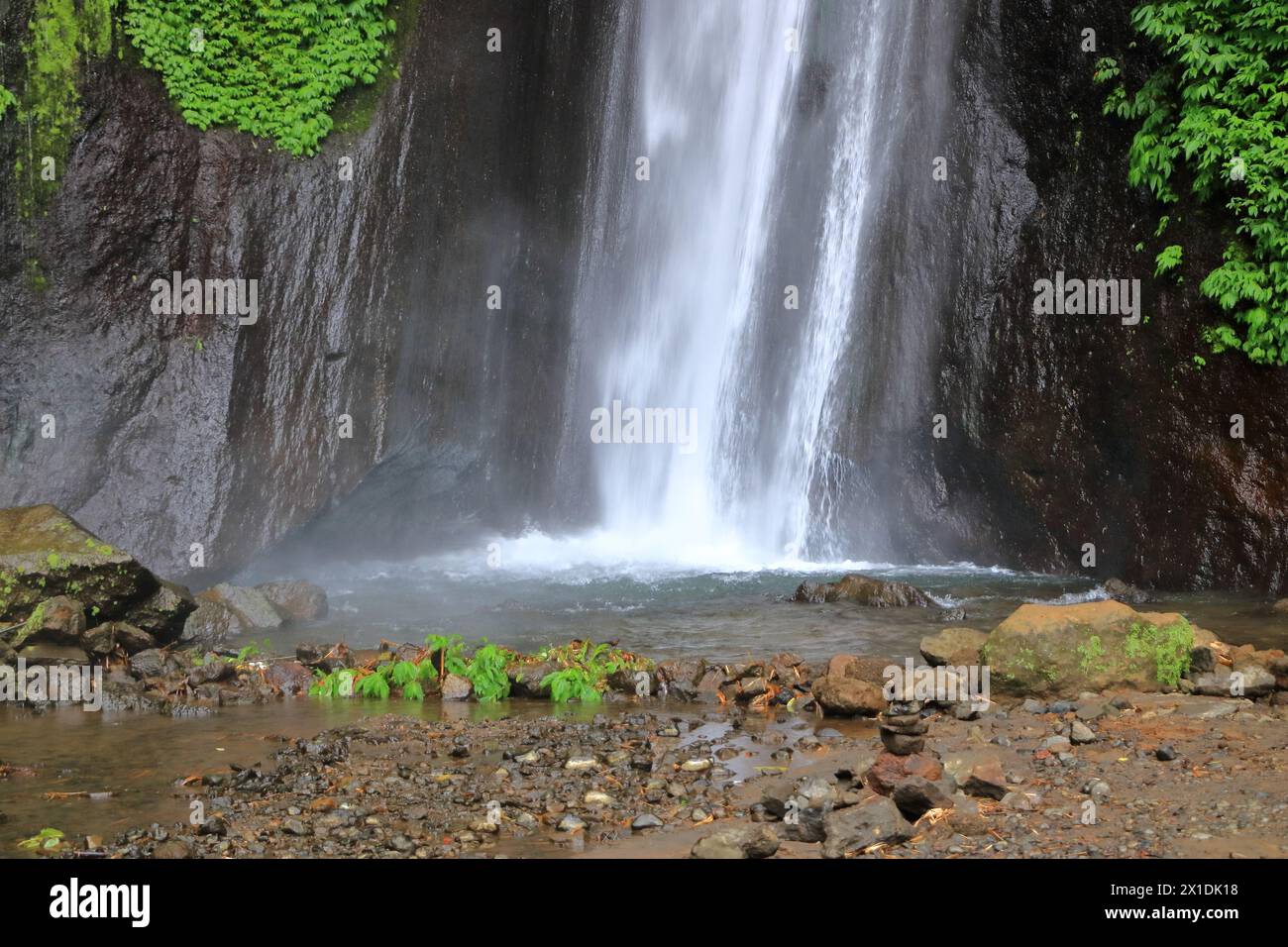 Melanting Waterfall in Munduk, Bali in Indonesia Stock Photo - Alamy