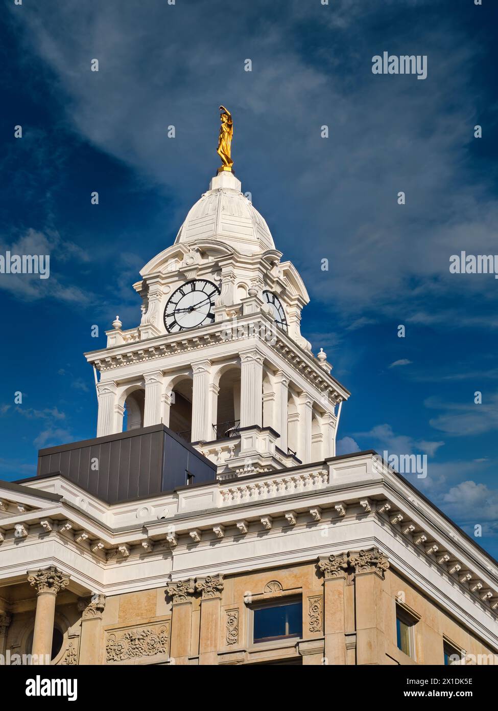Courthouse Fayette County Ohio, a Second Empire style building, located ...