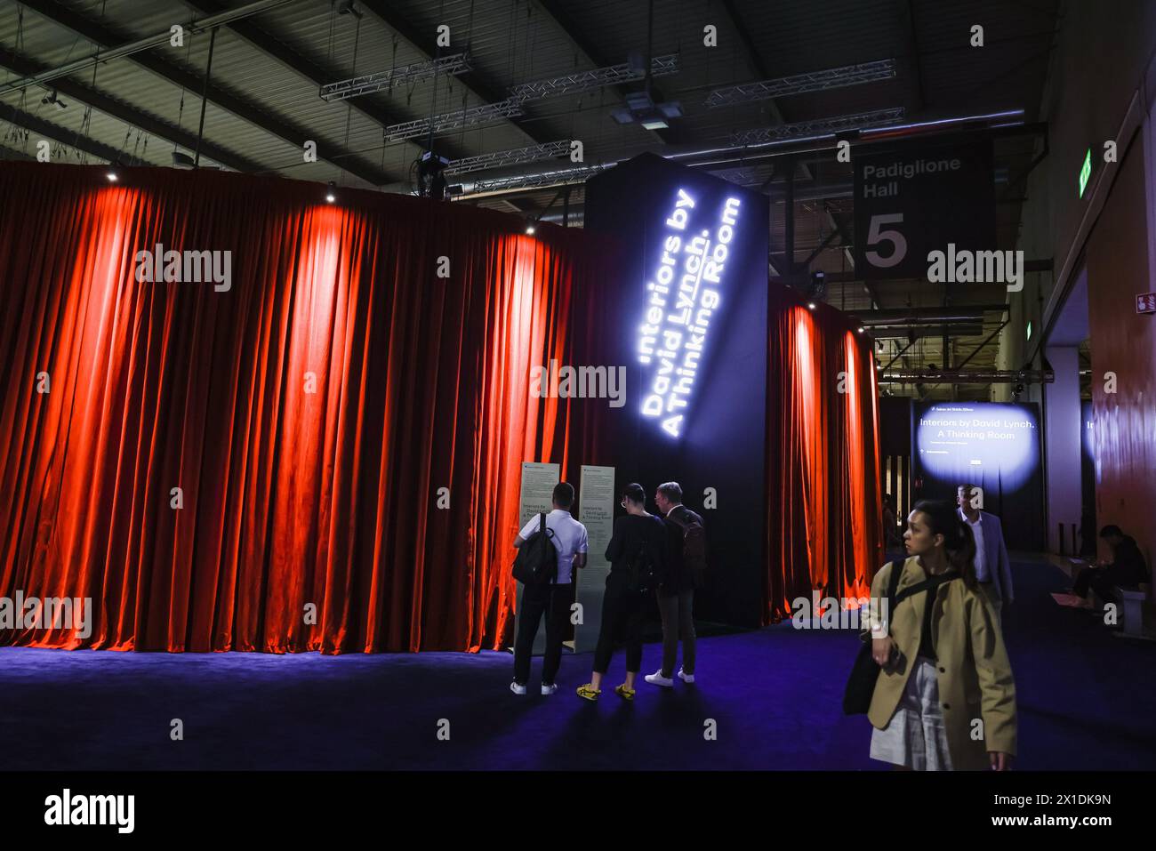 Milan, The inauguration of the Milan International Furniture Fair at ...