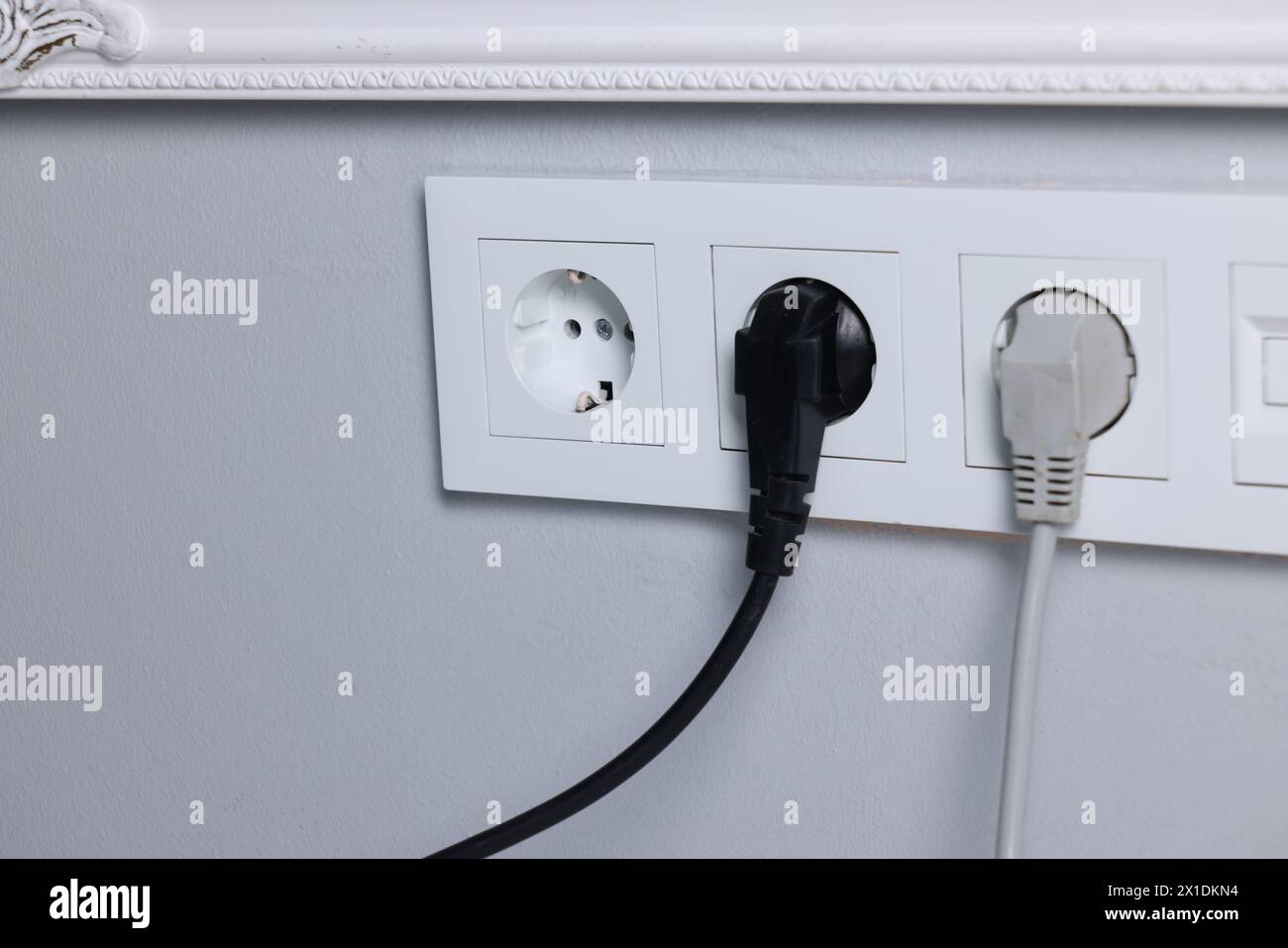 Electrical electrical wiring plugs hi-res stock photography and images ...