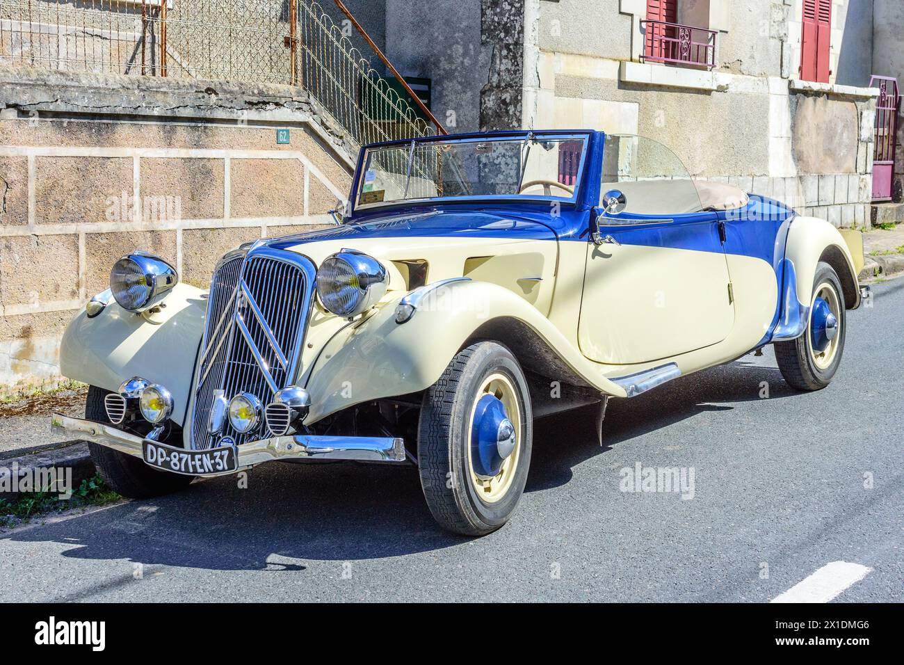 1955 Citroen Traction Avant 11 BL Cabriolet Universelle open tourer ...