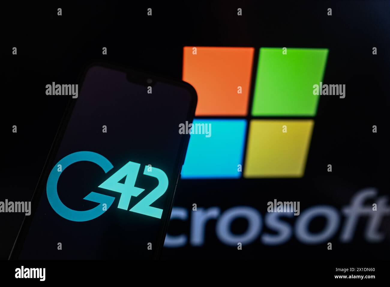 G42 logo hi-res stock photography and images - Alamy