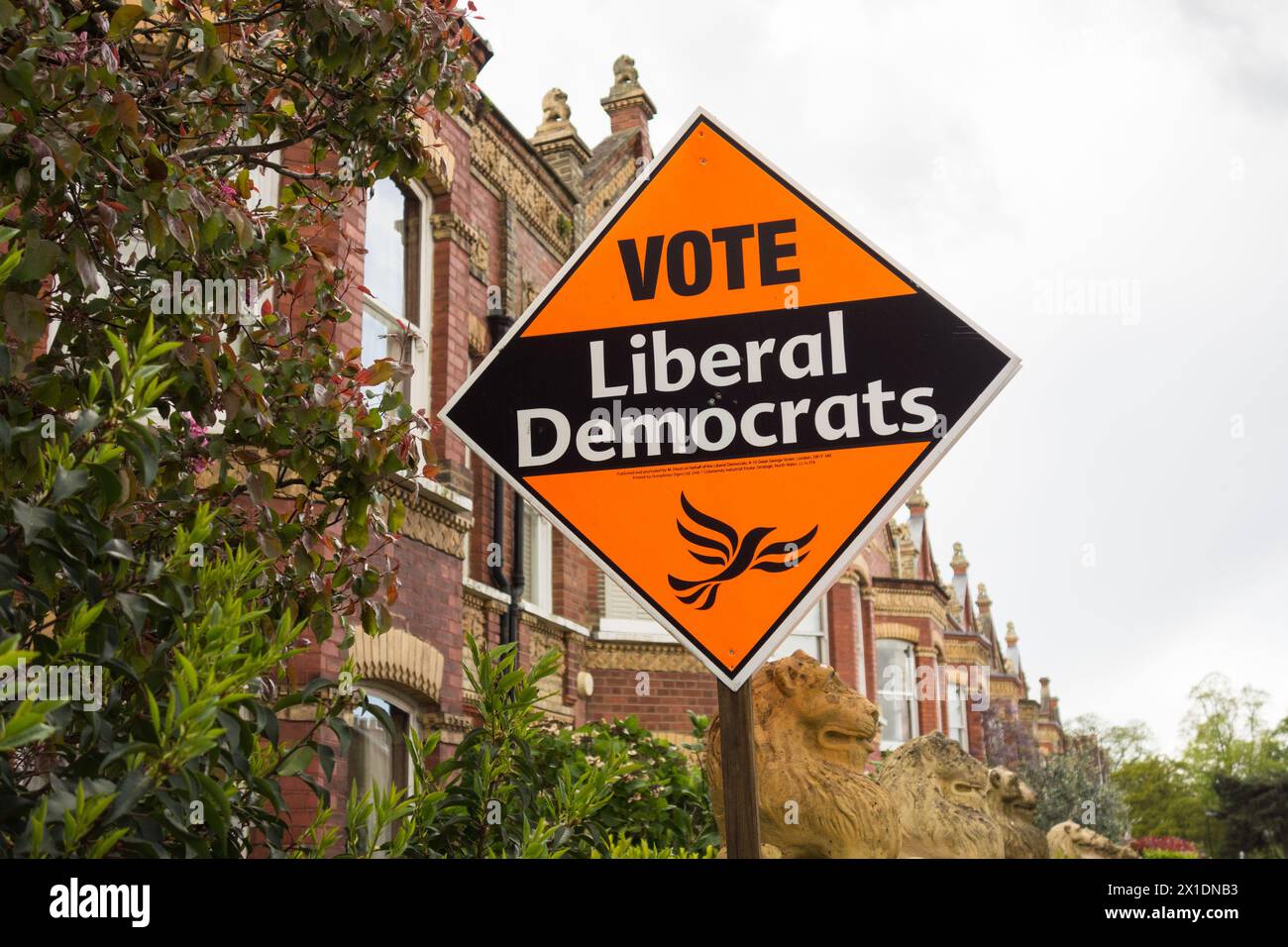 Vote Liberal Democrat local Election party political banners and ...