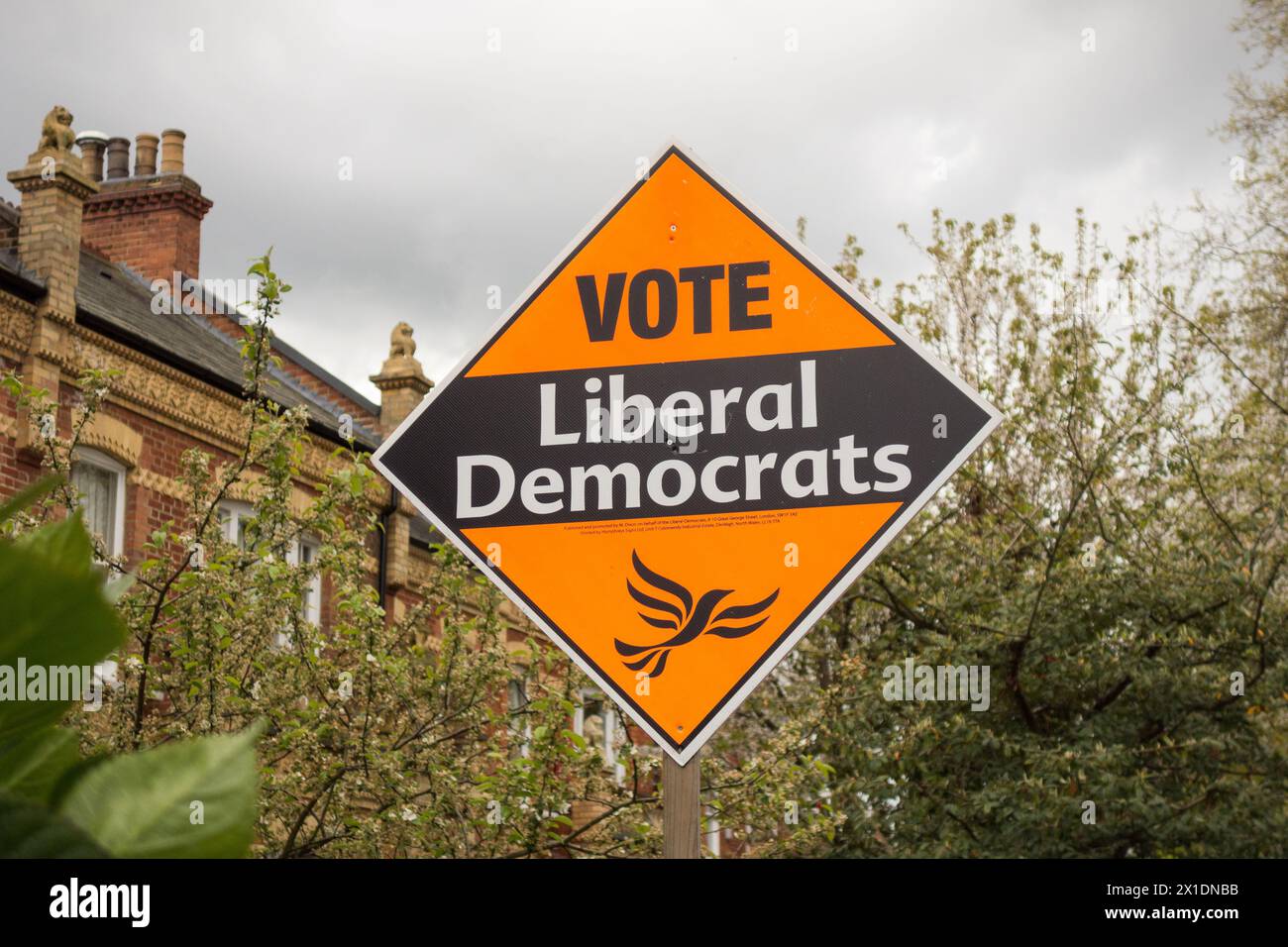 Vote Liberal Democrat local Election party political banners and ...