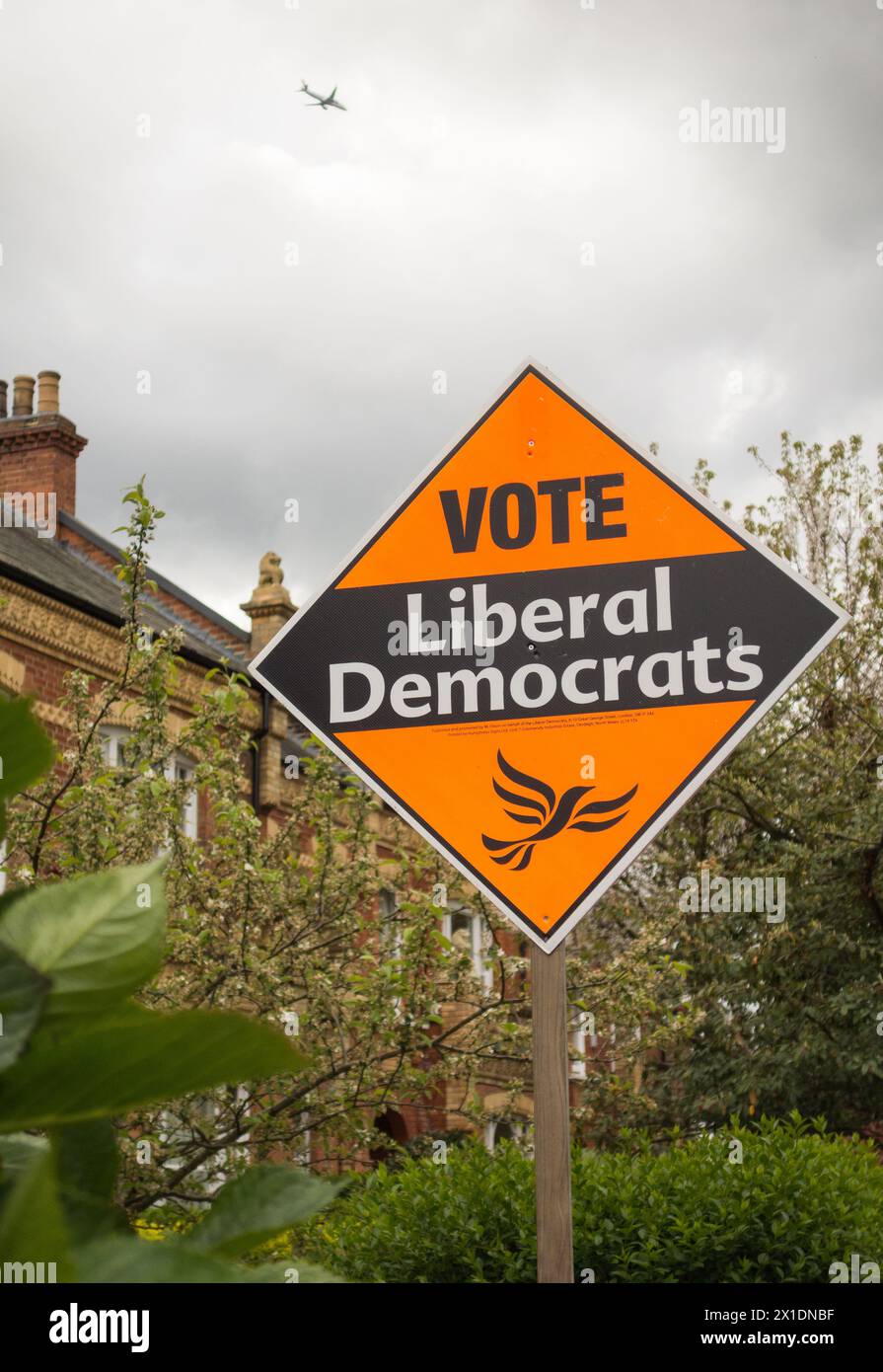 Vote Liberal Democrat local Election party political banners and ...