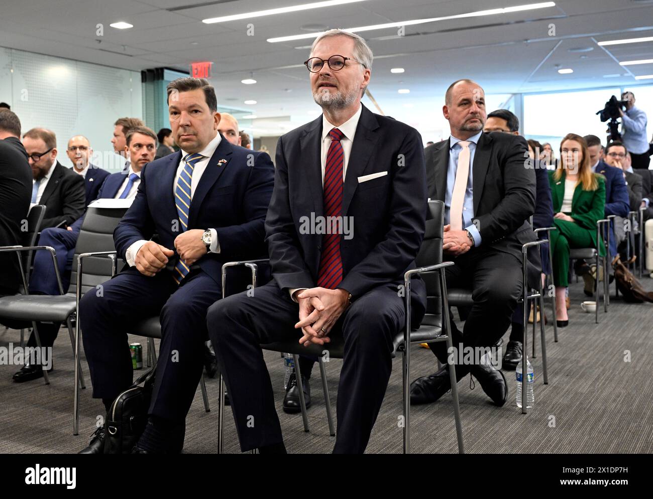 Washington, United States. 16th Apr, 2024. Czech Prime Minister Petr ...