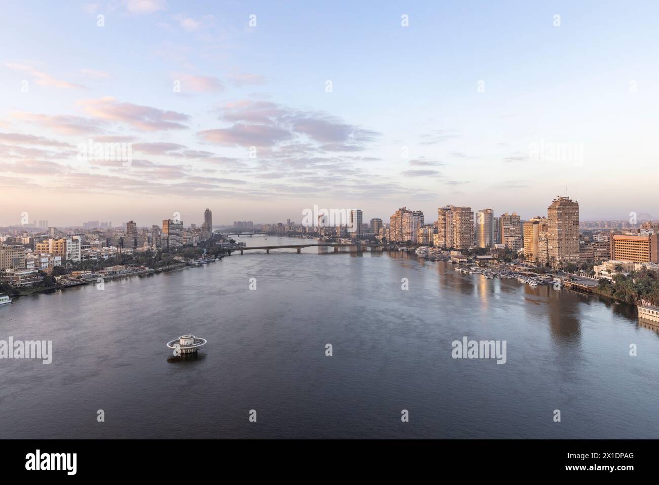 Cairo, Egypt, 20 Mar 2024: view of the Cairo city from a high view ...