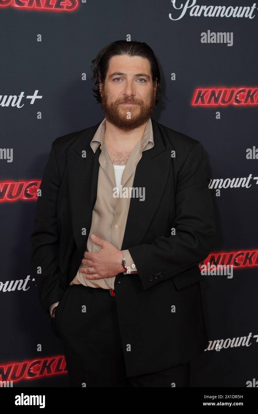 Adam Pally attends the world premiere of Paramount+ series Knuckles, at ... Adam Pally attends the world premiere of Paramount+ series Knuckles, at ...