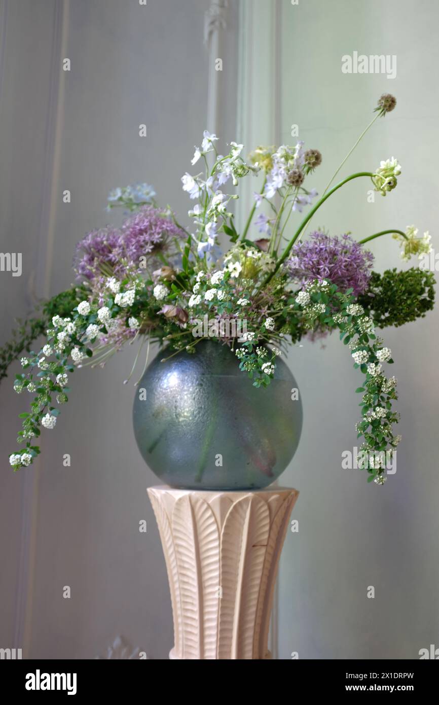 detail of the flower room (stanza di fiori) in the Appartment (Artemist ...