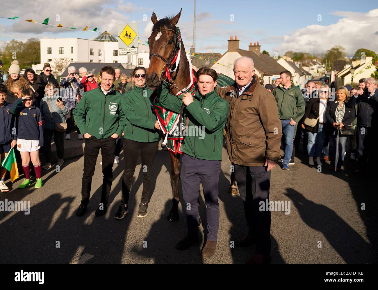 Jockey Paul Townend (left), 2024 Randox Grand National winner I Am ...