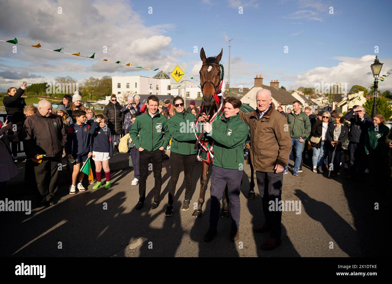 Jockey Paul Townend (left), 2024 Randox Grand National winner I Am ...