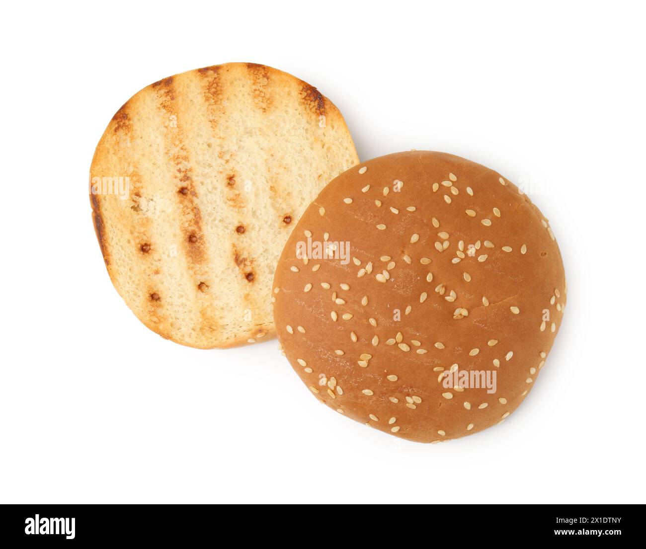 Top view grilled sesame bun hi-res stock photography and images - Alamy