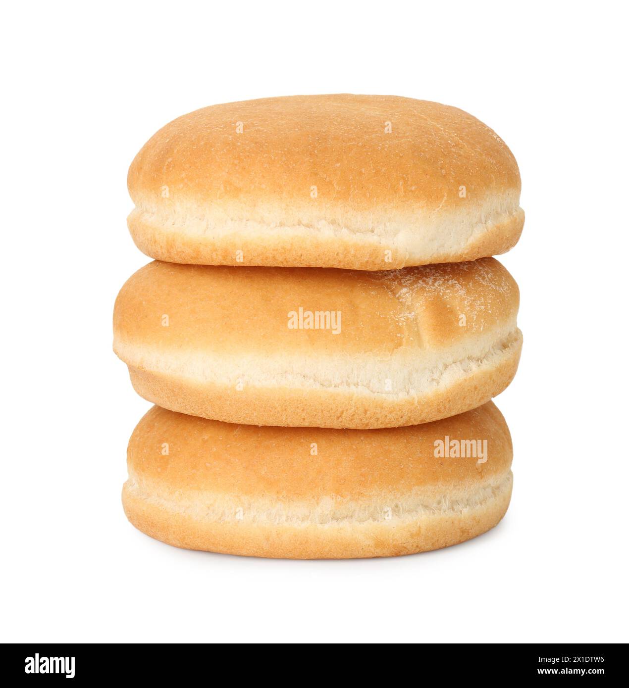 Three fresh burger buns hi-res stock photography and images - Alamy