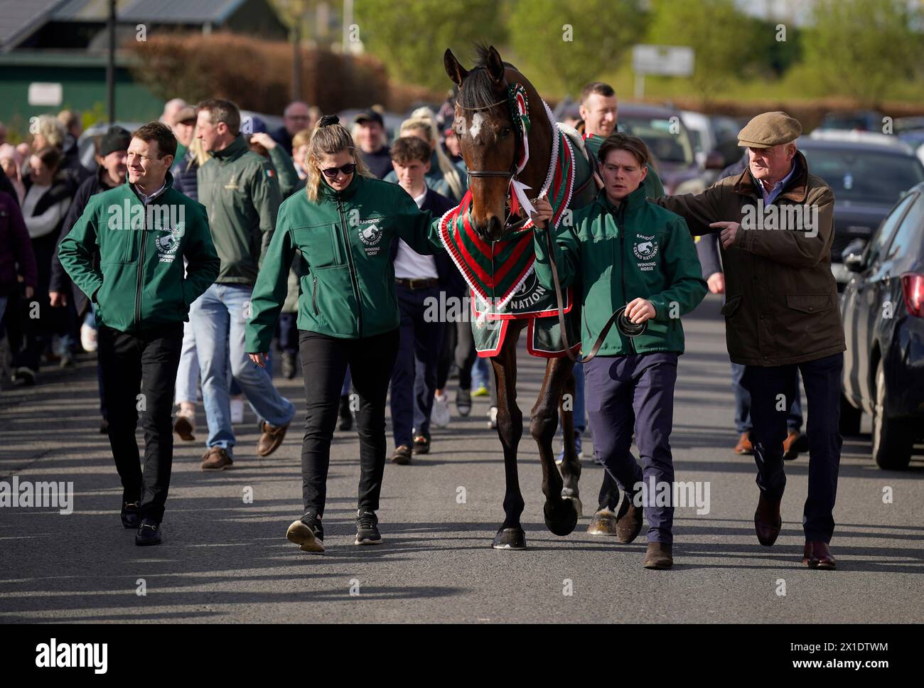 Jockey Paul Townend (left), 2024 Randox Grand National winner I Am ...