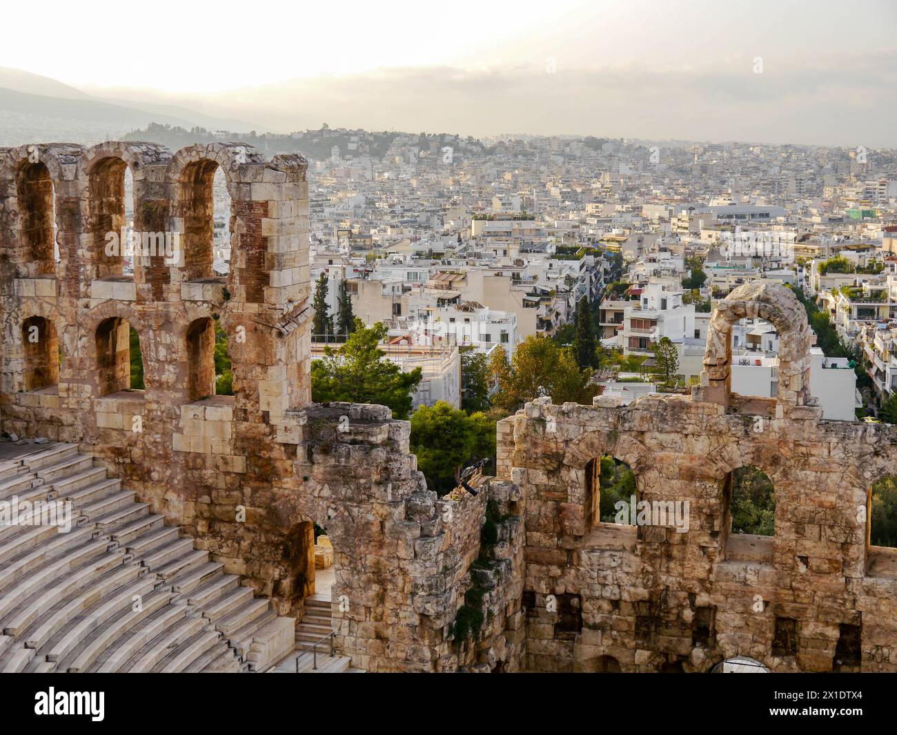 The Odeon of Herodes Atticus, Athens, Greece Stock Photo - Alamy