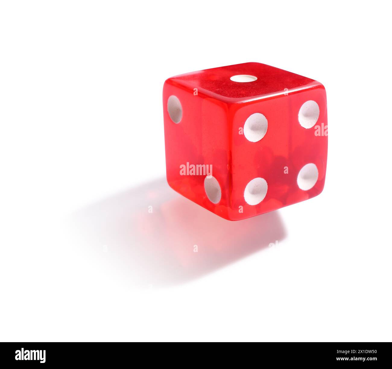 Red game dice hi-res stock photography and images - Alamy