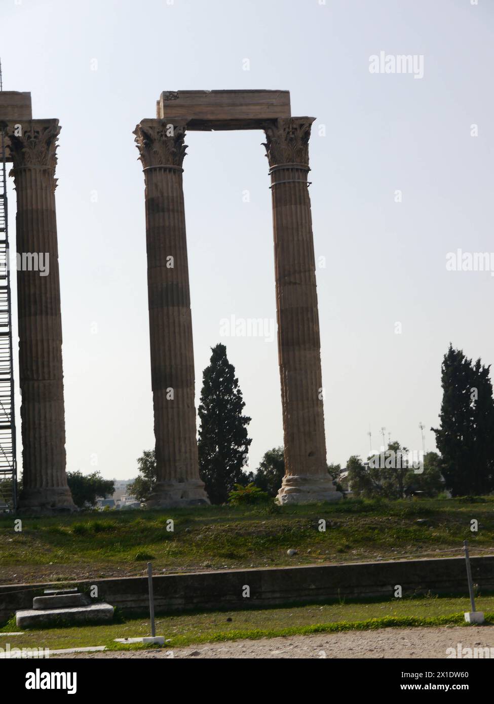 Temple of Olympian Zeus, Athens, Greece Stock Photo - Alamy