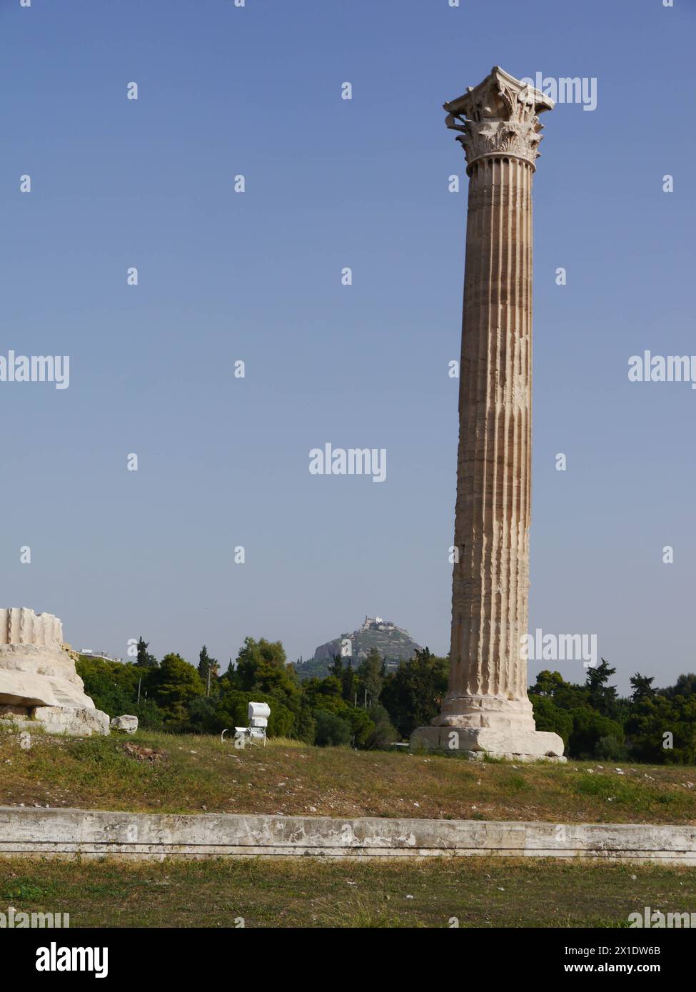 Temple of Olympian Zeus, Athens, Greece Stock Photo - Alamy