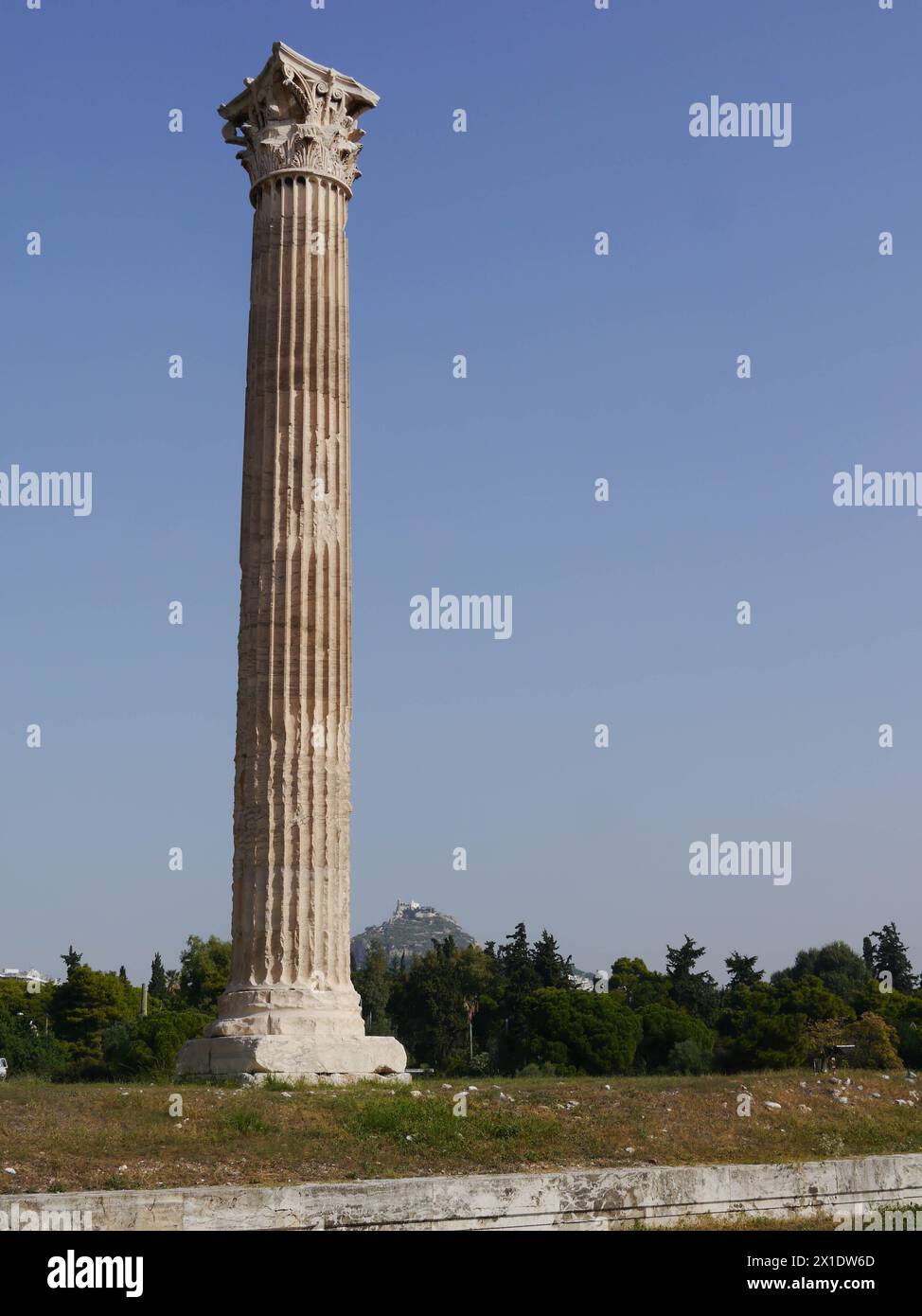 Temple of Olympian Zeus, Athens, Greece Stock Photo - Alamy