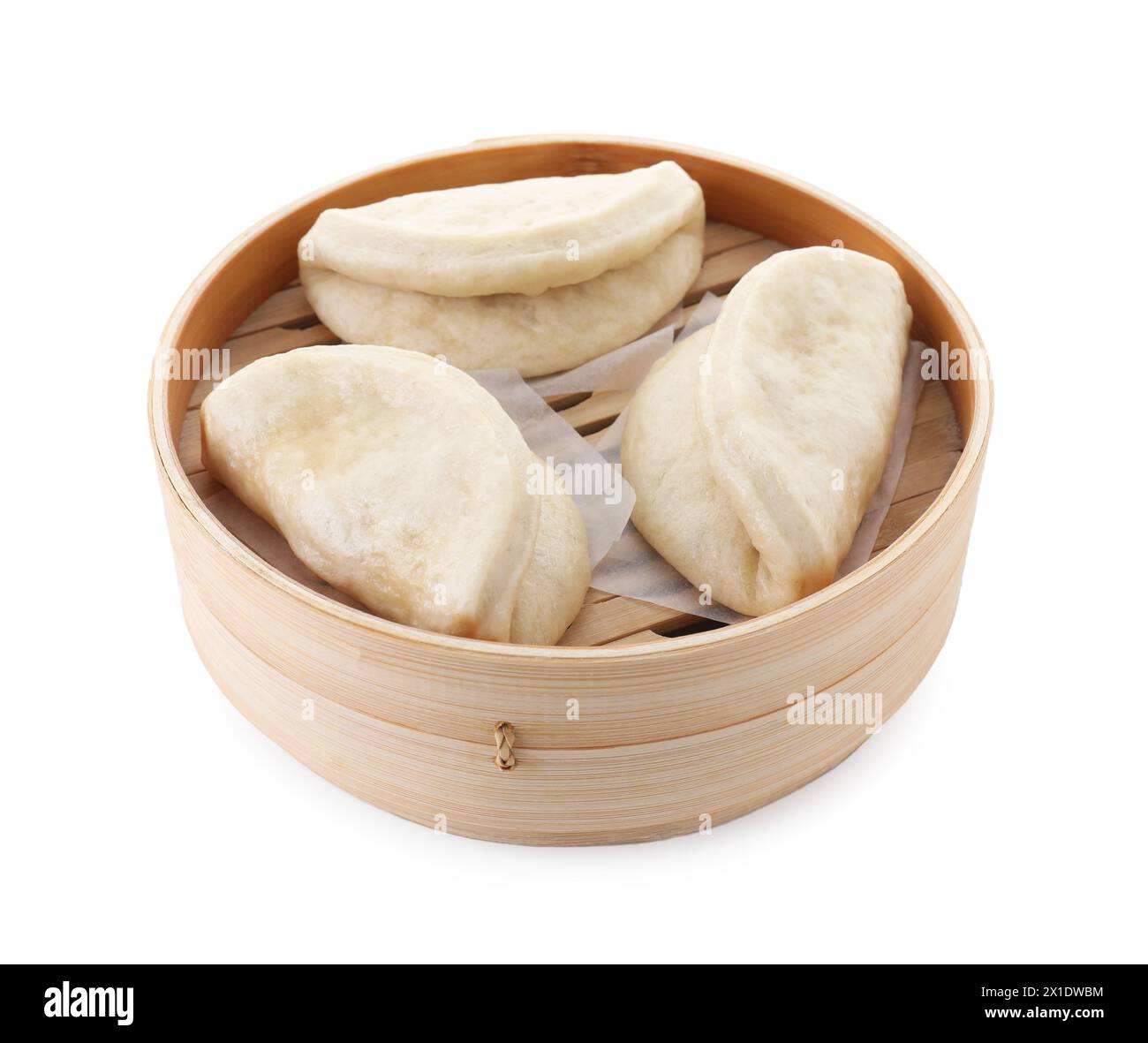 Delicious lotus leaf buns isolated on white Stock Photo - Alamy