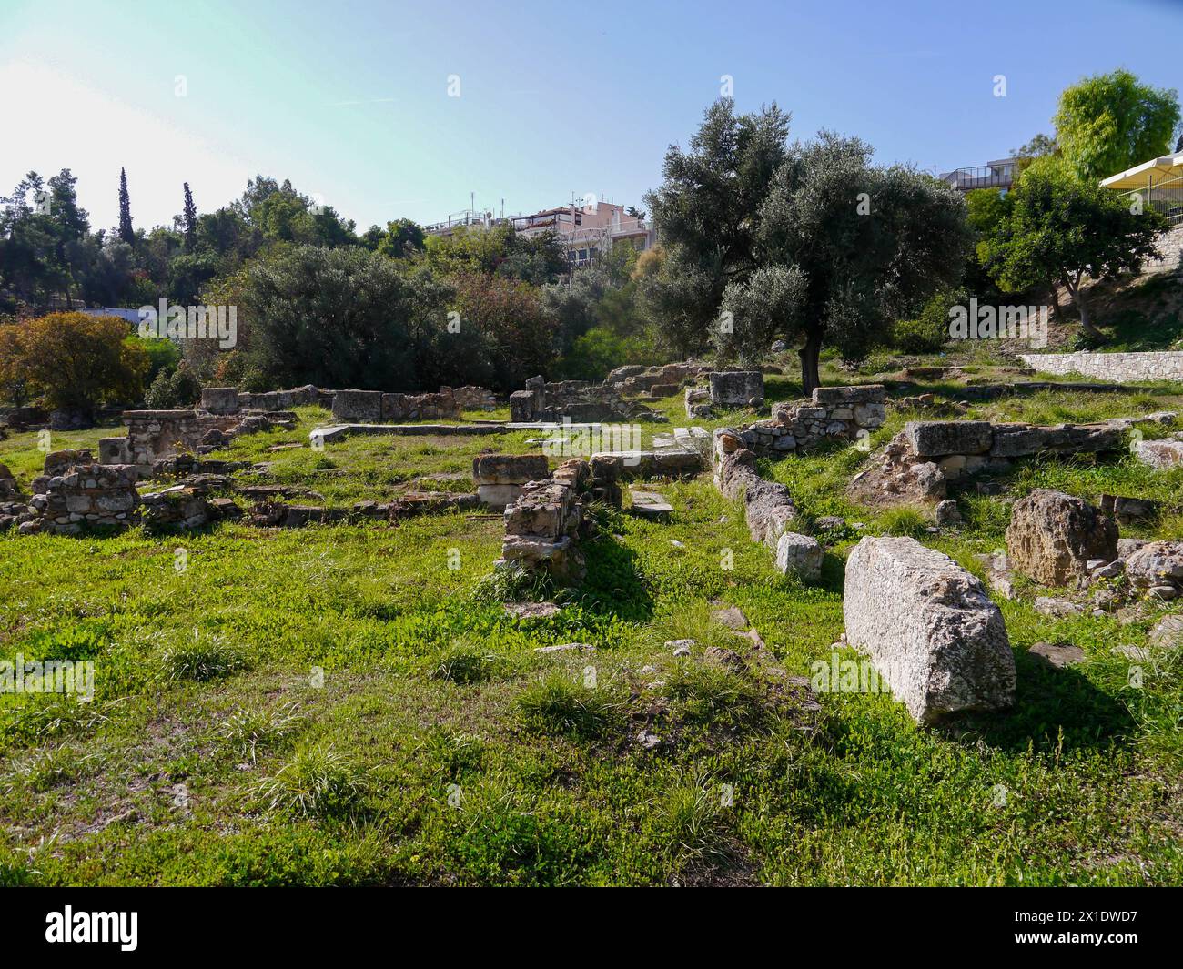 The Ancient Agora of Athens, Greece Stock Photo - Alamy