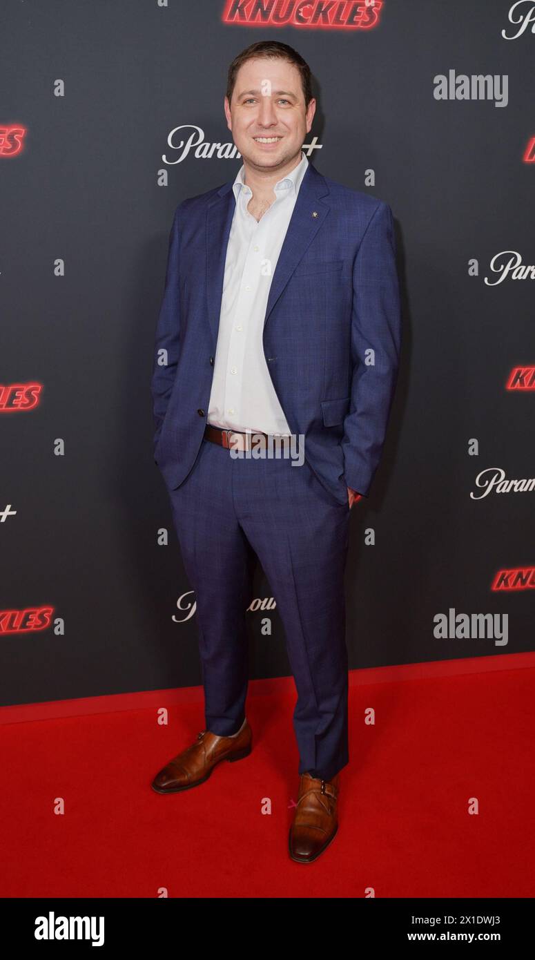 Executive producer Toby Ascher attends the world premiere of Paramount+ ... Executive producer Toby Ascher attends the world premiere of Paramount+ ...