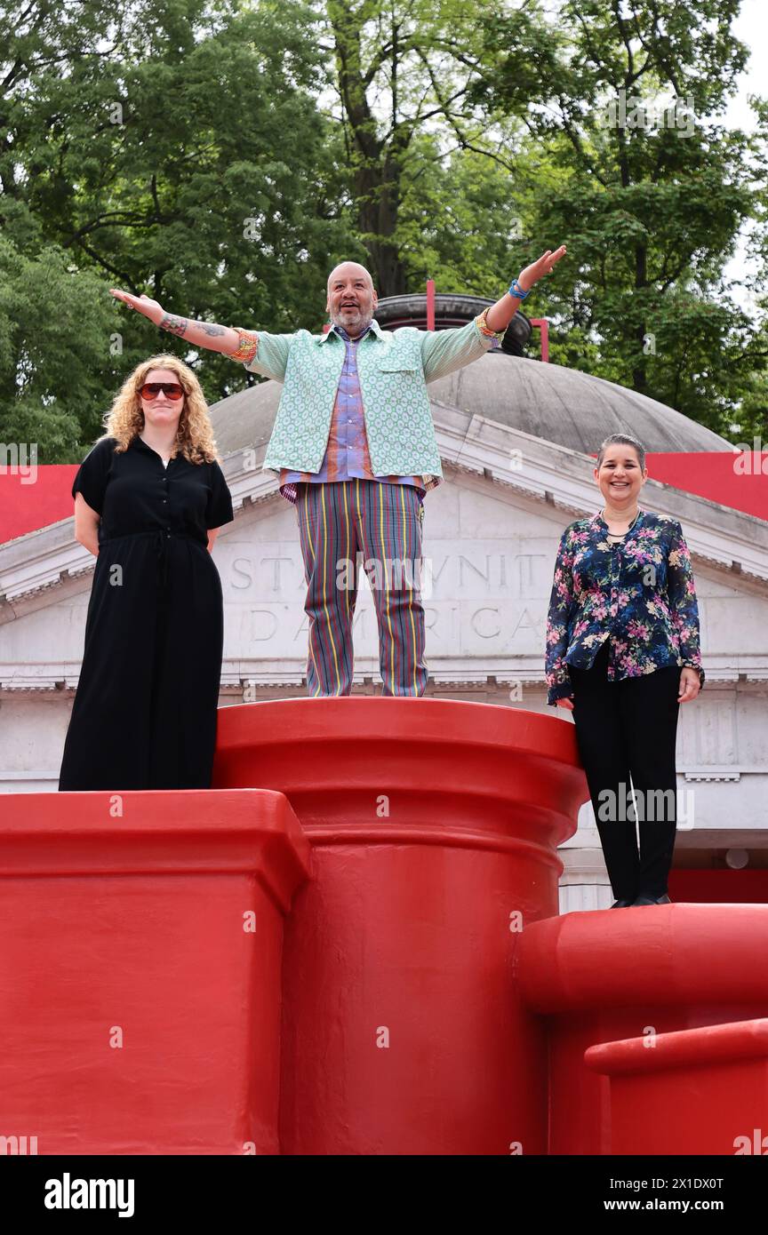 Venice, Italy. 16th Apr, 2024. The 60th International Art Exhibition ...