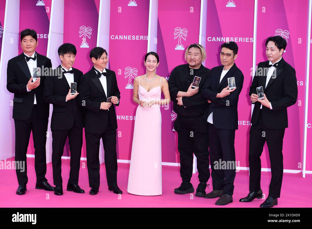 CANNES, FRANCE - APRIL 09: Cho Yeo-jeong, Byung Gil Choi,Cho Yeo-jeong ...