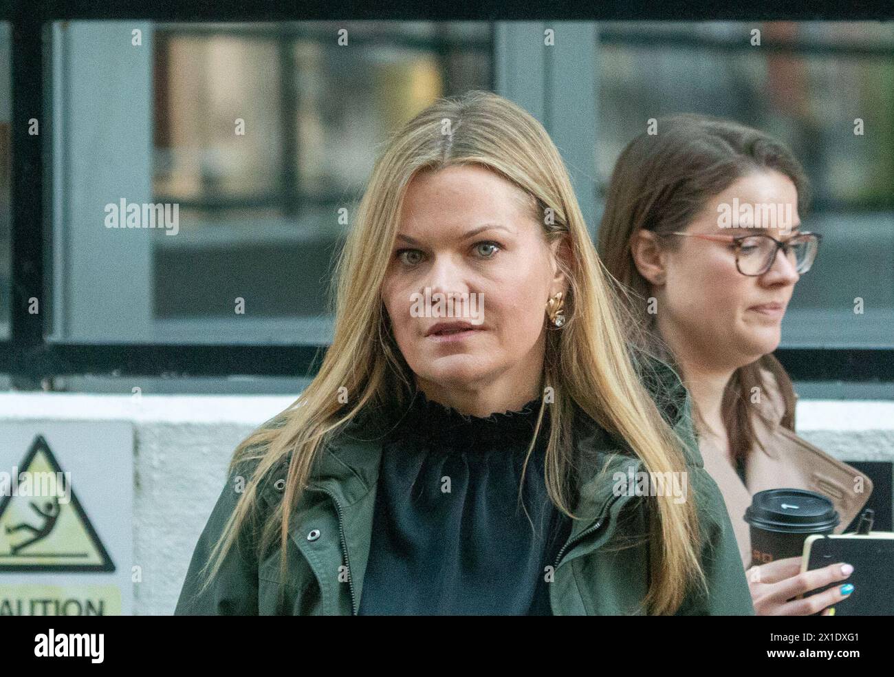 London, England, UK. 16th Apr, 2024. Victims Minister LAURA FARRIS is ...