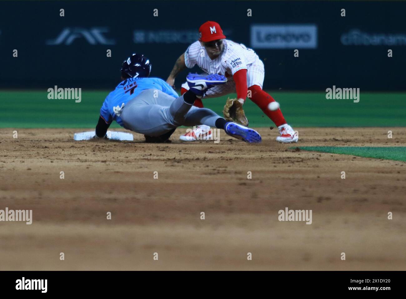 April 15, 2024 in Mexico City, Mexico: Demetrius Sims #7 of Tigres de ...