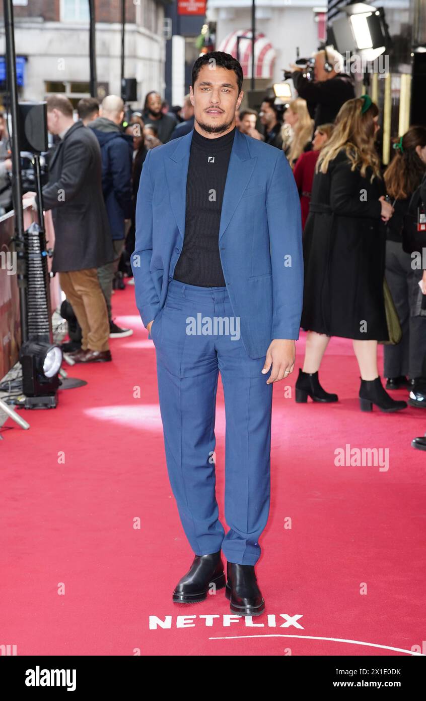 Staz Nair attends a screening of Rebel Moon - Part Two: The Scargiver ...