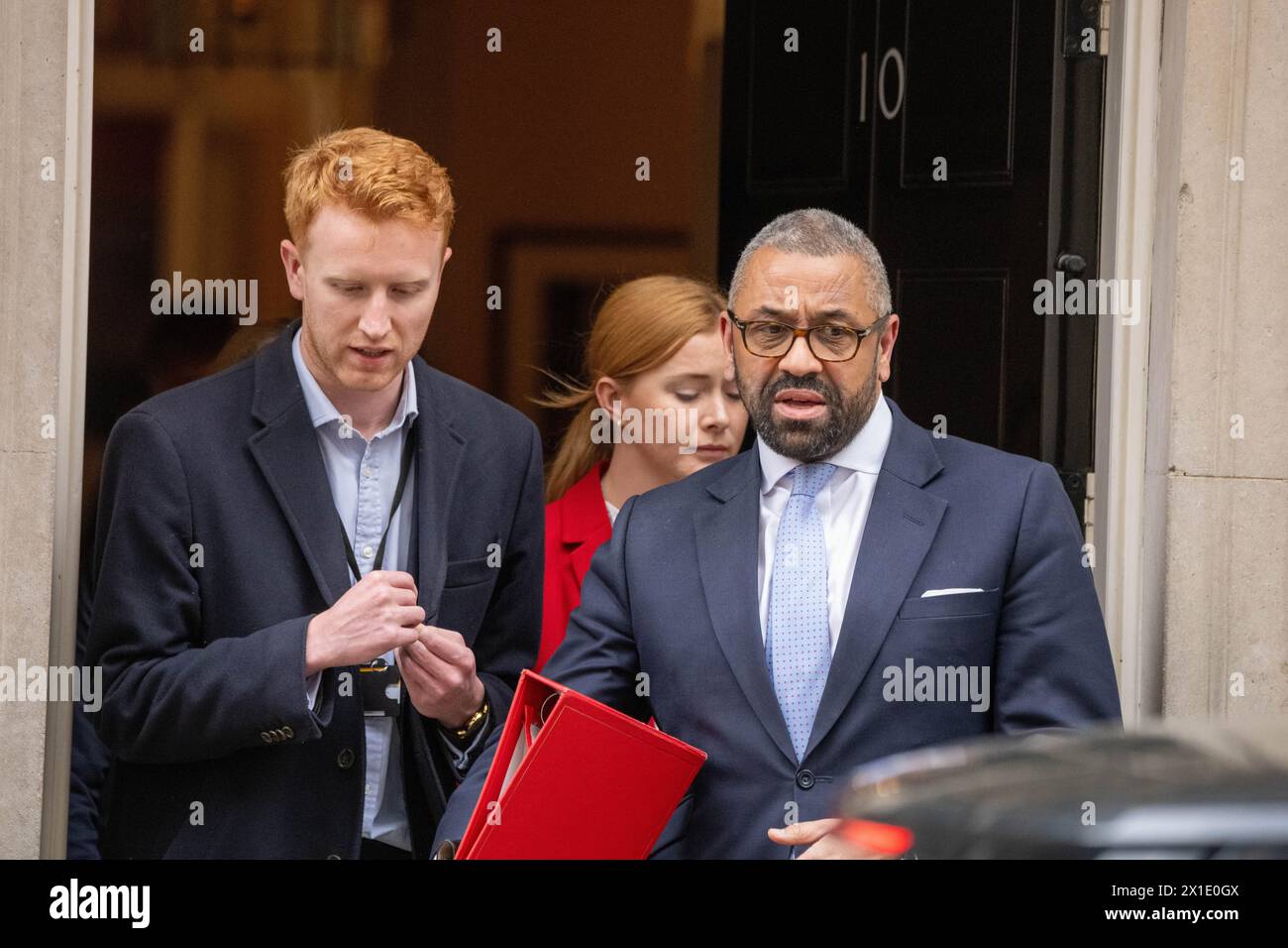 London, UK. 16th Apr, 2024. Michael Gove, Levelling Up Secretary, and ...
