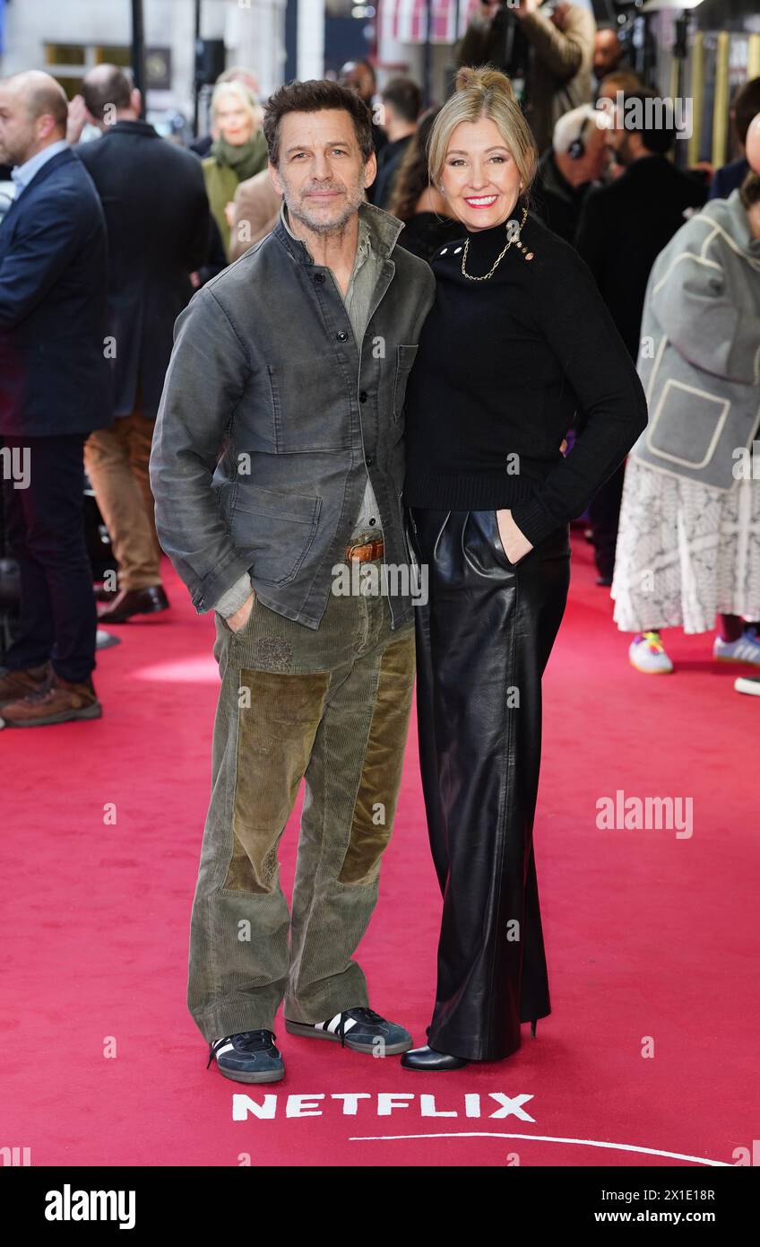 Zack and Deborah Snyder attends a screening of Rebel Moon - Part Two ...