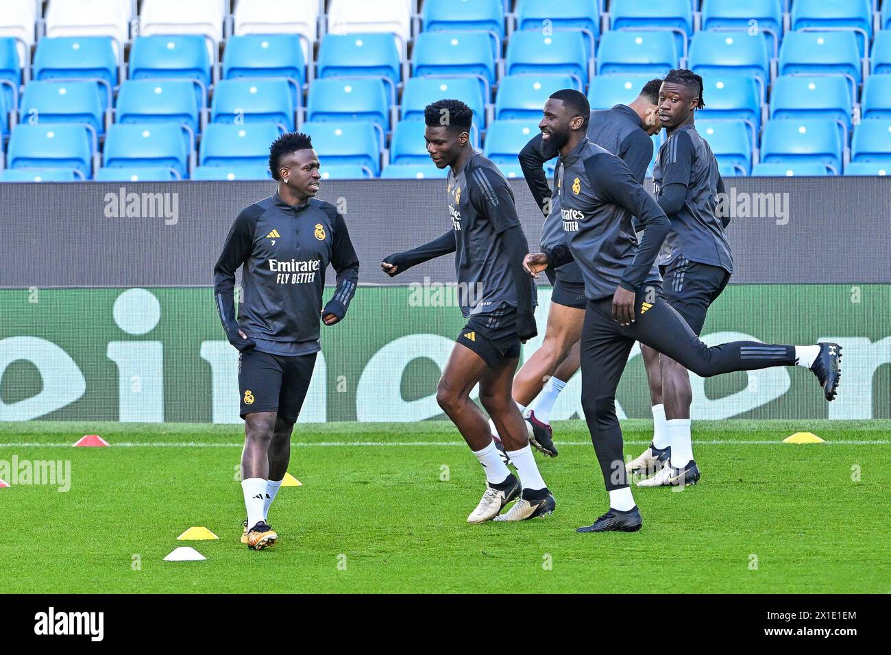 Vinícius Júnior of Real Madrid during the Real Madrid Champions League ...