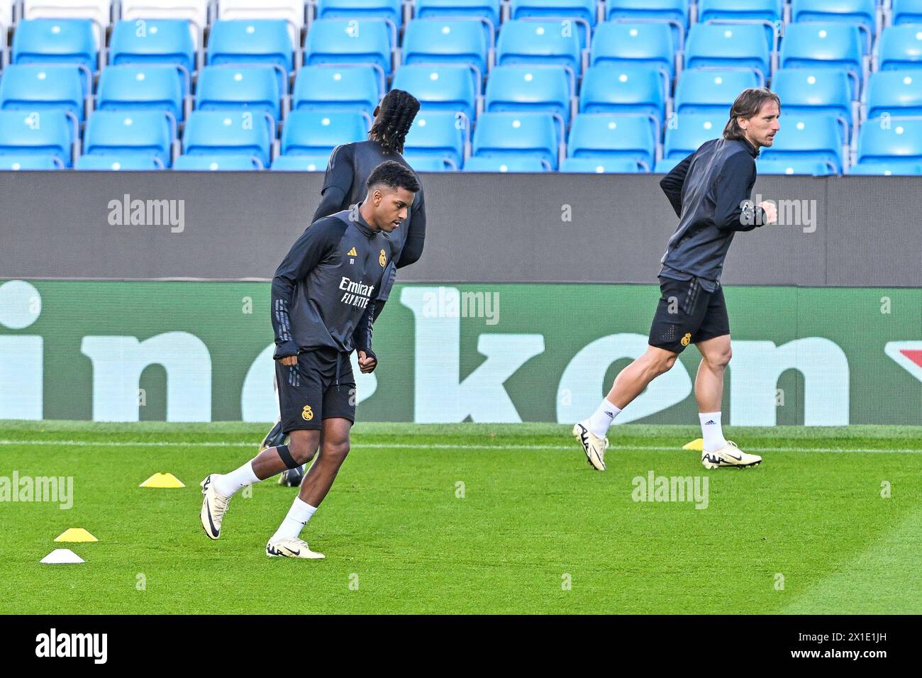 Rodrygo of Real Madrid during the Real Madrid Champions League Training ...