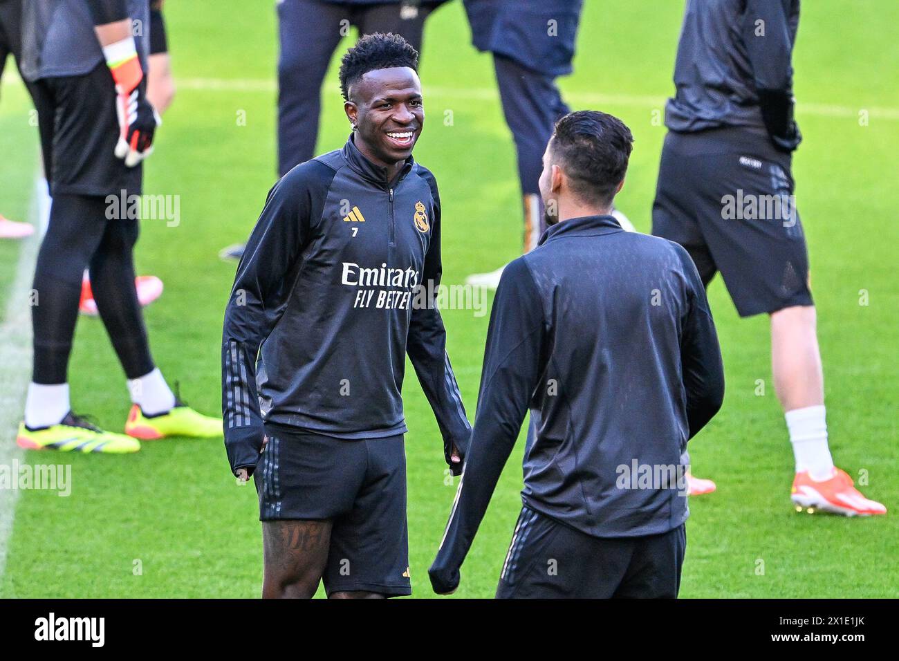 Vinícius Júnior of Real Madrid during the Real Madrid Champions League ...