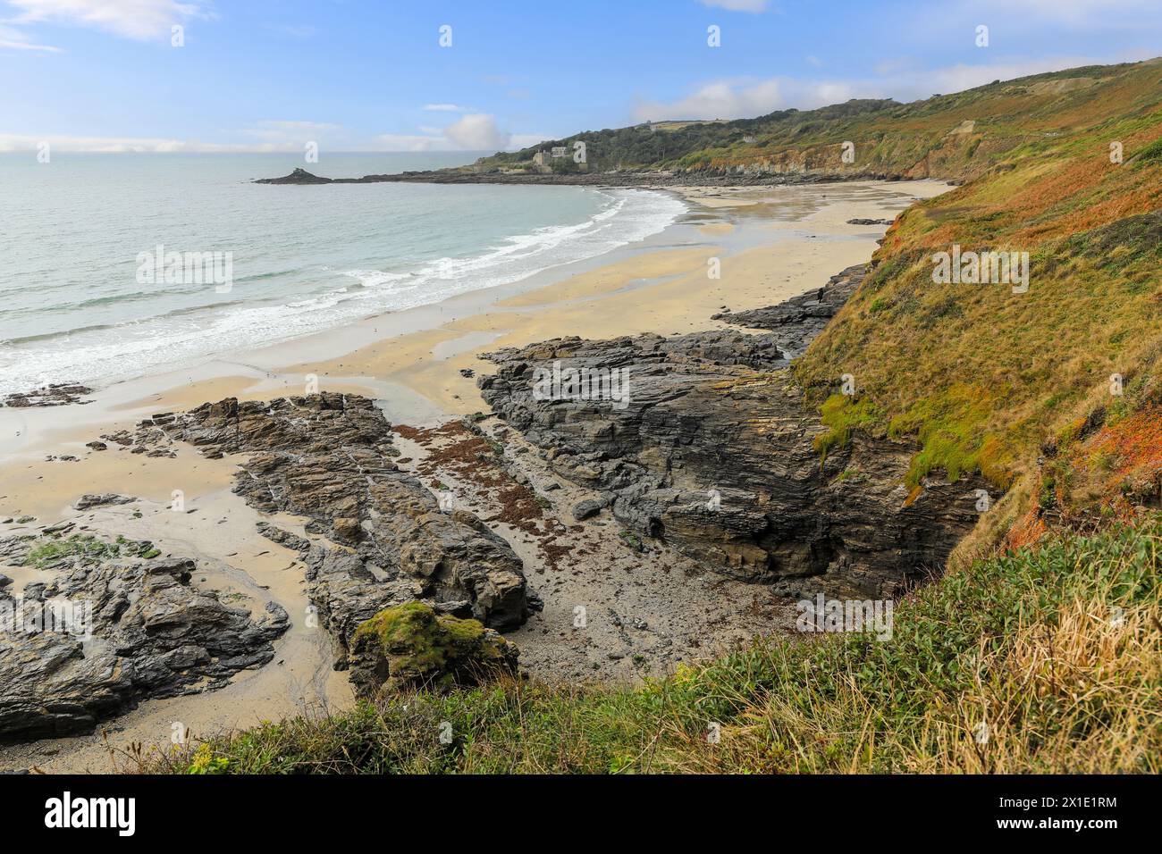 Kenneggy Sand or Kenneggy Sands, a remote beach in south west Cornwall ...