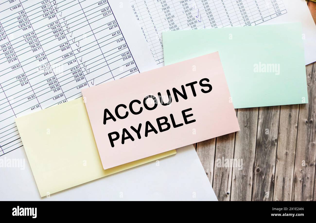 Account payable hi-res stock photography and images - Alamy