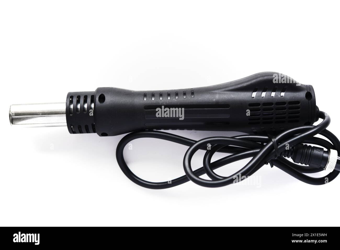 The heat gun of the soldering station. Soldering iron for electronic ...