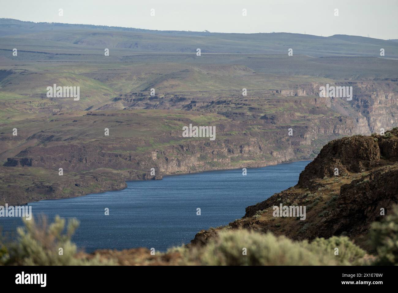 Vantage Washington road side stop for beautiful pictures Stock Photo ...