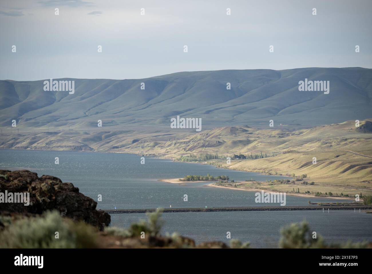 Vantage Washington road side stop for beautiful pictures Stock Photo ...