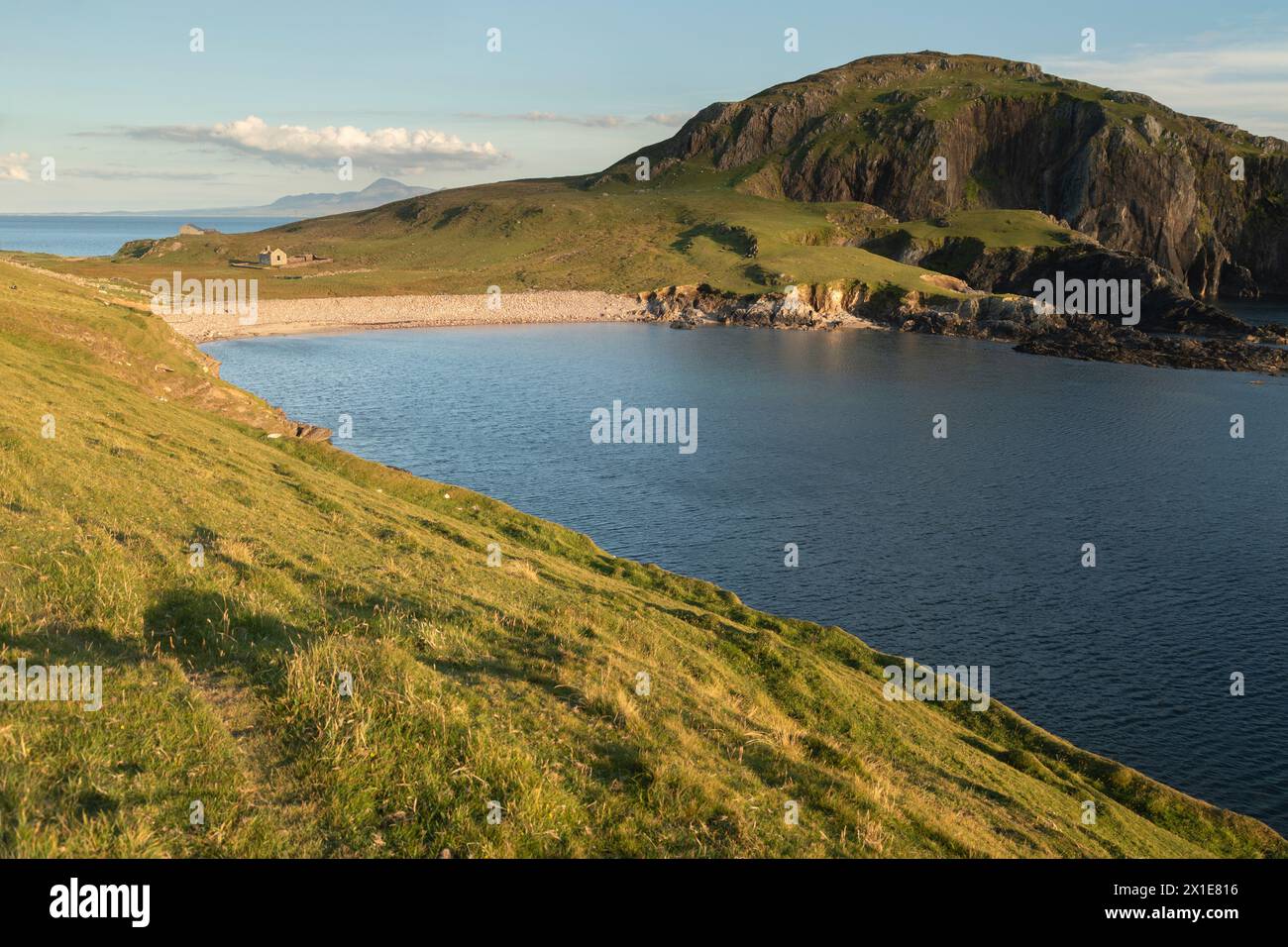 Achillbeg island on the Wild Atlantic Way in Mayo in Ireland Europe ...