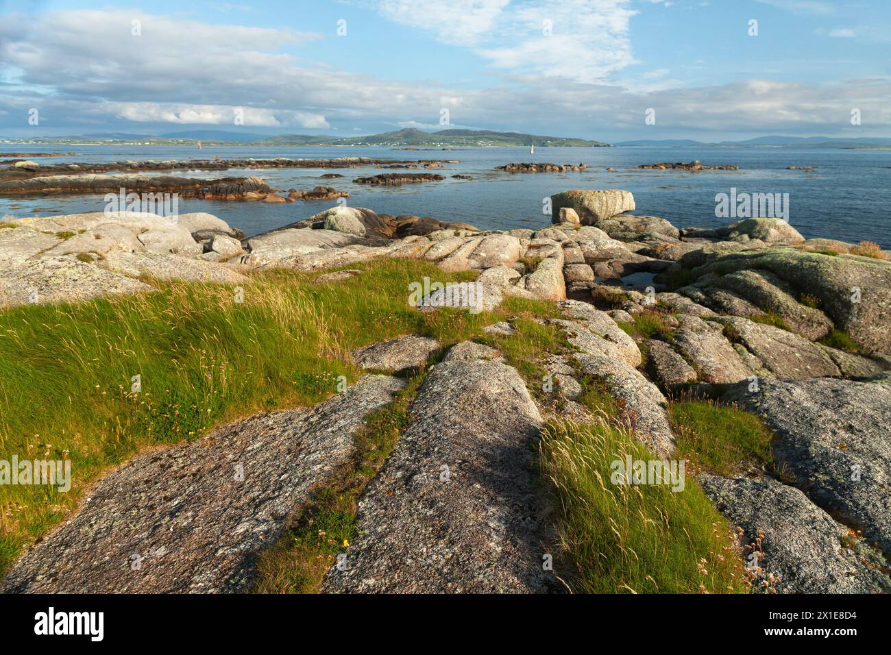 Arranmore island on the Wild Atlantic Way in Donegal in Ireland Europe ...