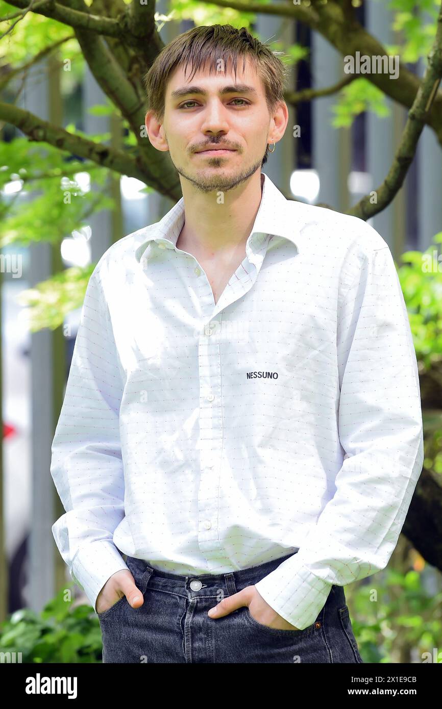 Rome, Italy. 16th Apr, 2024. Claudio Segaluscio during photocall Il ...