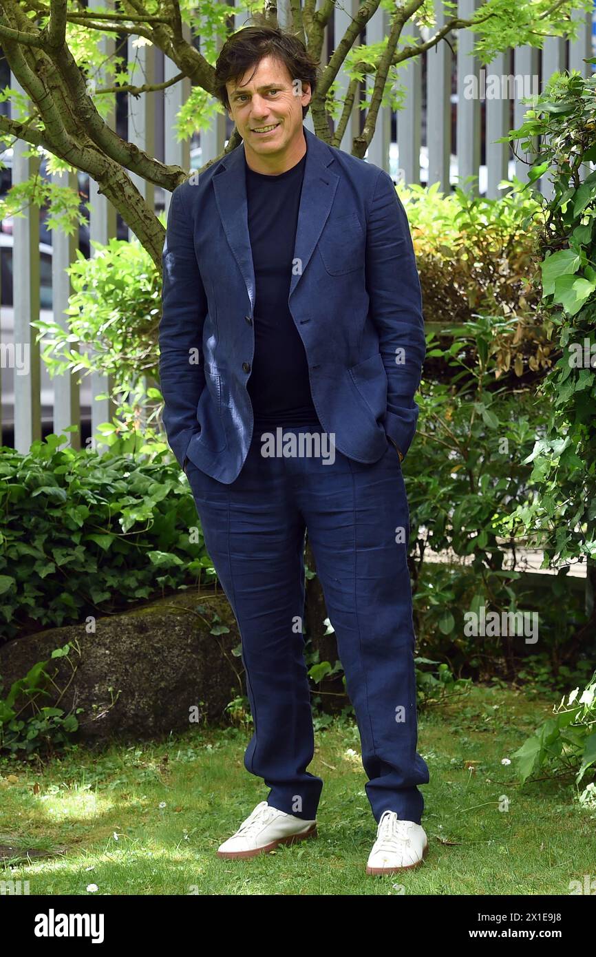 Rome, Italy. 16th Apr, 2024. Davide Devenuto during photocall Il ...