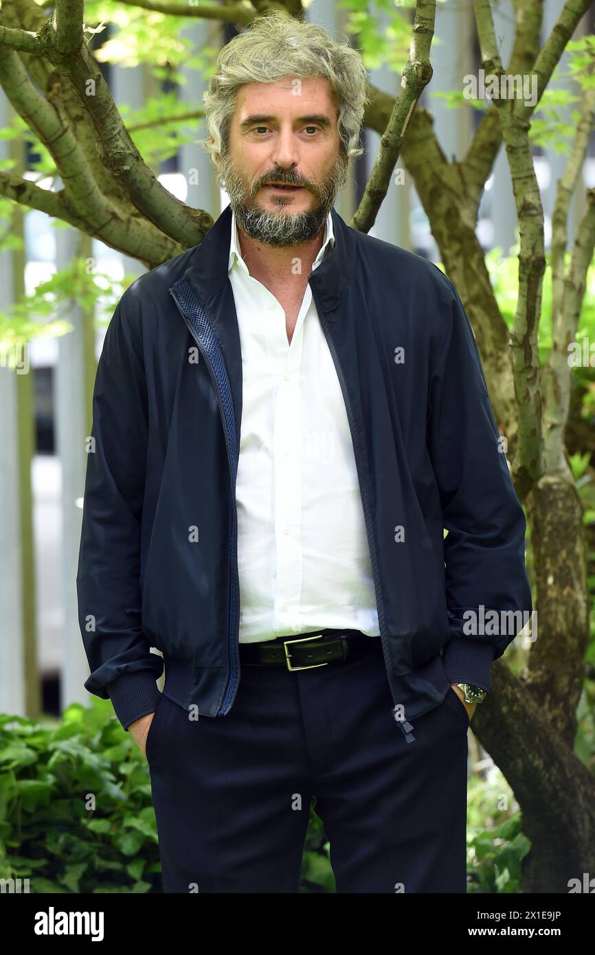 Rome, Italy. 16th Apr, 2024. Federico Palmaroli during photocall Il ...